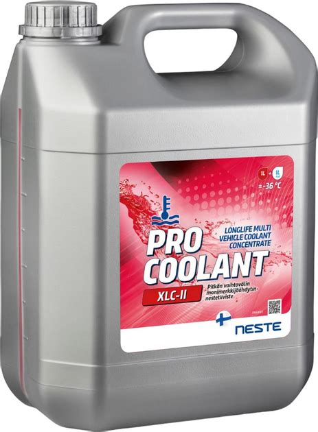 Концентрат антифриза Neste Pro Coolant XLC II G12+ 4 л Красный (778445 ...