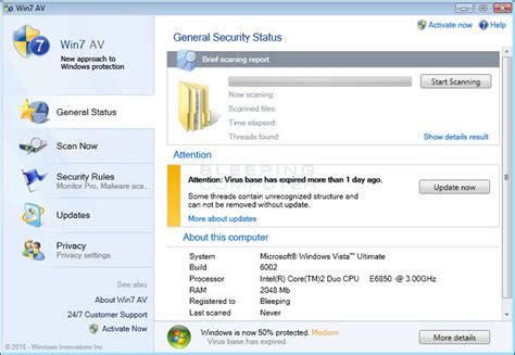 Remove Win7 Av Uninstall Guide