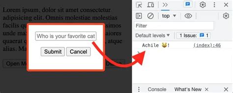 Introduction To The Html Dialog Reading Data Opening As Non Modal