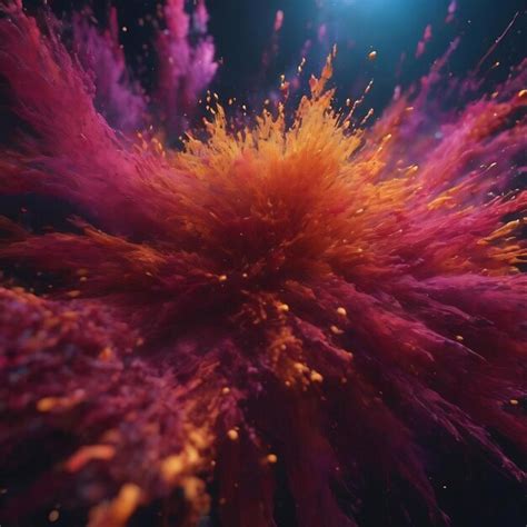 Premium Photo Directed Particle Flow Tech Background