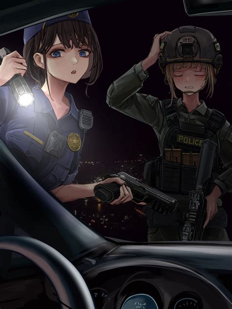 Lithographica Original Sig Sauer Absurdres Commentary Request Highres Girls Ammunition