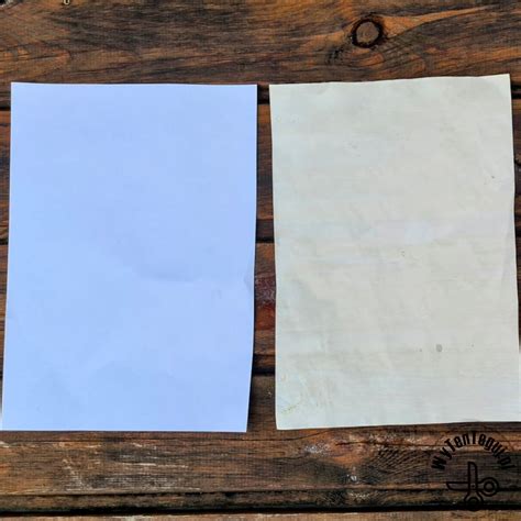 How To Make Paper Look Old 4 Methods To Age Paper Wytenteguj