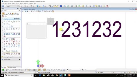 Microstation V I How To Change Text Size YouTube