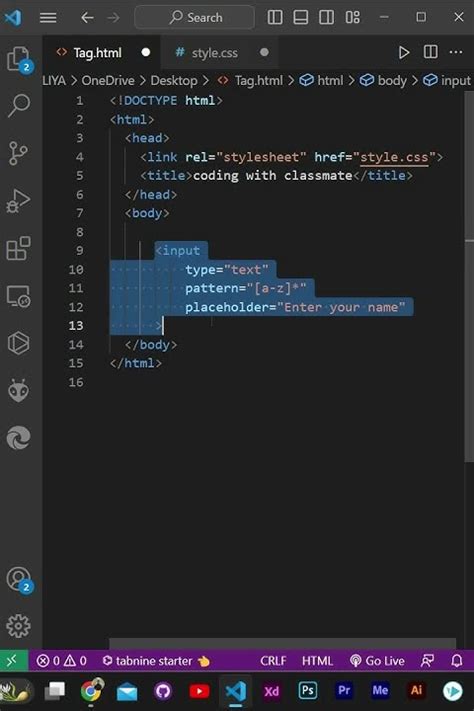 Shake Animation In Invalid Input Shorts Html Viral Youtubeshorts Youtube