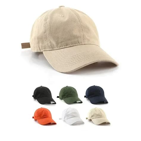 Simple Solid Color Baseball Caps Spring Summer Sun Protective Caps