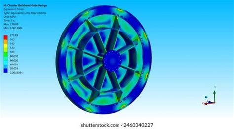 Static Structural Analysis Or Finite Element Analysis Fea Result Of