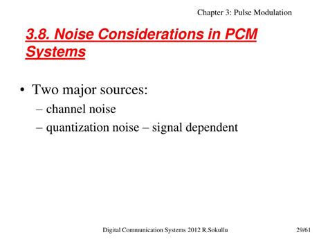 Ppt Chapter 3 Pulse Modulation Powerpoint Presentation Free Download