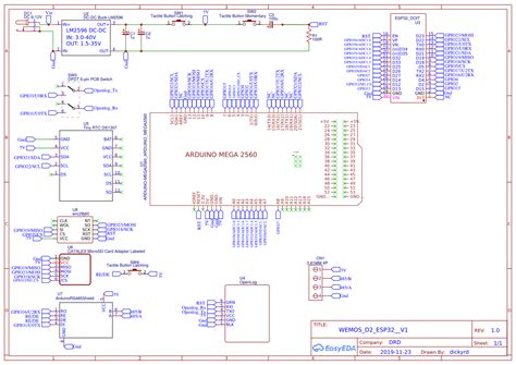 WEMOS D ESP V Platform For Creating And Sharing Projects OSHWLab