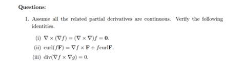 Solved Questions Assume All The Related Partial Chegg