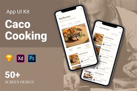 Caco Cooking UI Kit Ui Kit Kit Food App