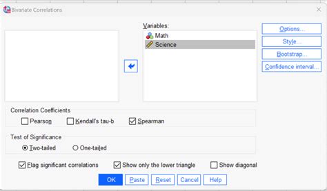 How To Calculate Spearman Rank Correlation In SPSS