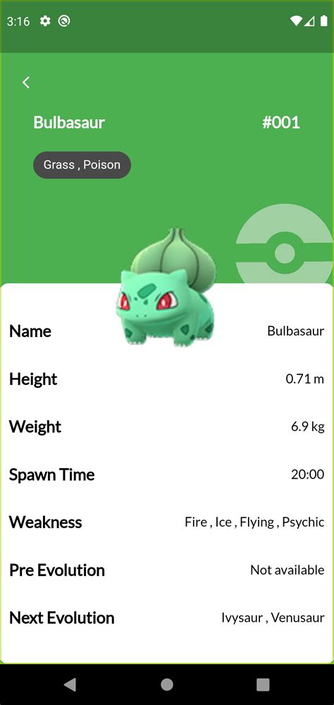 A Pokedex App Made With Flutter