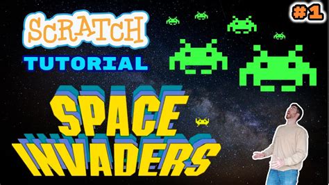 How To Make Space Invaders Game Alien Invasion Shooter Games Scratch 30 Tutorial 1 Youtube