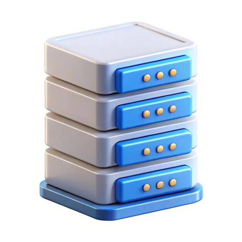 Server Data Memory And Data Center Premium Ai Generated Image