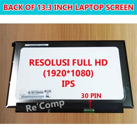 Jual Layar Led Lcd Lenovo Thinkpad X X Series Full Hd Non Touch Jakarta Pusat Re Comp