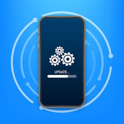 Premium Vector System Software Update Illustration