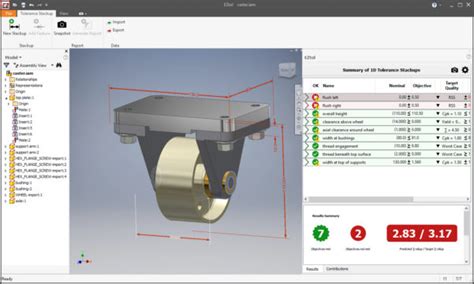 Tolerance Stack Up Spreadsheet Regarding Eztol Tolerance Stackup Analysis Made Easy Db Excel Com