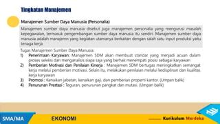 PPT Ekonomi Materi Manajemen Kelas XI Ganjil PPTX