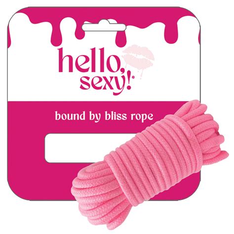 Hello Sexy Bound By Bliss Bondage Rope Cherry Blossom Shop
