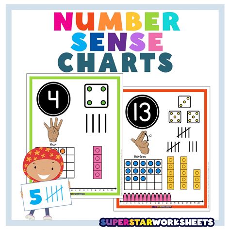 Number Sense Superstar Worksheets