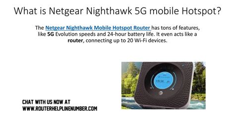 PPT Netgear Nighthawk 5G Mobile Hotspot PowerPoint Presentation Free Download ID 8079714