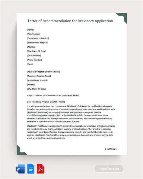 Letter Of Recommendation For Administrative Assistant Word Pdf