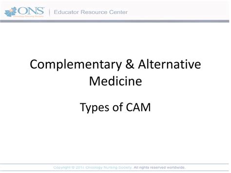 Ppt Complementary And Alternative Medicine Powerpoint Presentation Id 6509231