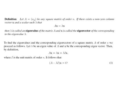 Eigen Value And Eigen Vectorpptx
