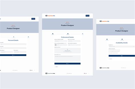Multipage Application Form By Gerald On Dribbble