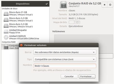 La Taberna De DAW Montando RAID 1 En Ubuntu 14 10