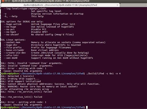 Error While Building L2fwd In Dpdk Stack Overflow