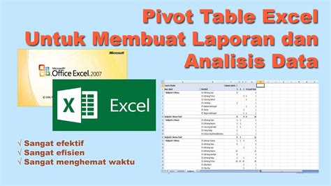 Pivot Table Excel For Data Reporting And Analysis