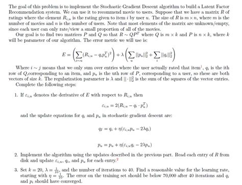 Solved The Goal Of This Problem Is To Implement The