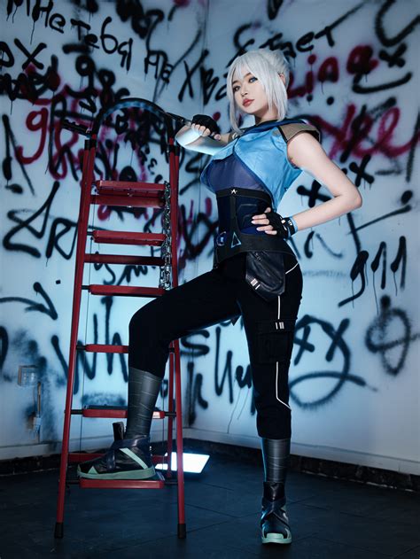 Jett Cosplay By Zinieq From Valorant