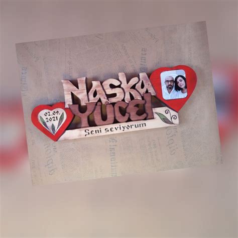 Оригинален подарък за сватба My Name Bg