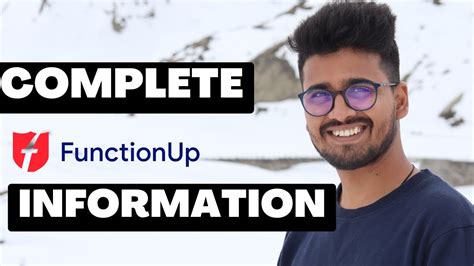Functionup Bootcamp Complete Information Youtube