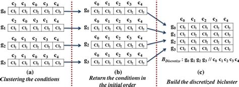 Clustering Of The Conditions And Construction Of The Discretized Download Scientific Diagram