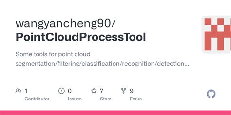 Github Wangyancheng Pointcloudprocesstool Some Tools For Point Cloud Segmentation Filtering