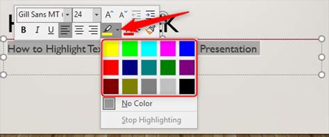 How To Highlight Text In Your PowerPoint Presentation