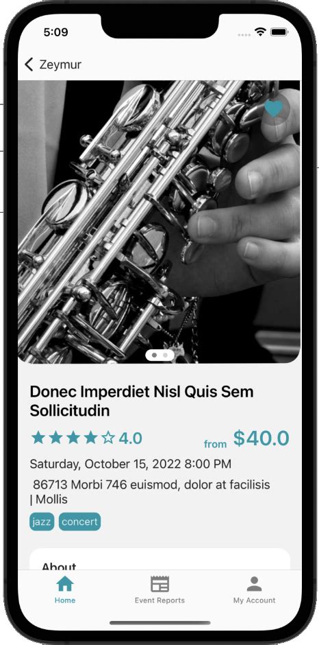 Event App Ui Template For Xamarin Forms By Zeymur Codecanyon