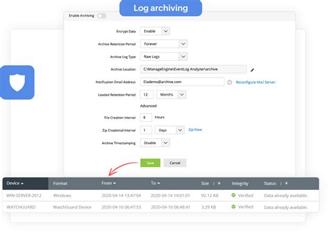 Log And Data Management Manageengine Log360