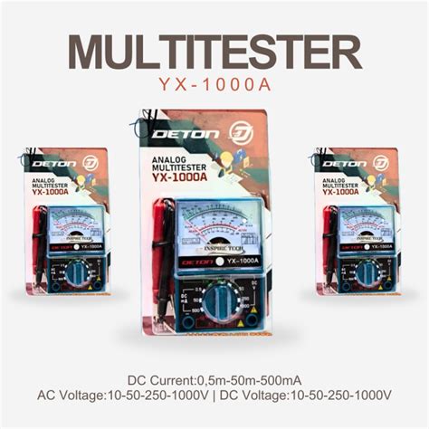 Multimeter Analog Multitester Manual Lazada Indonesia Multimeter Analog Multitester Manual Lazada Indonesia