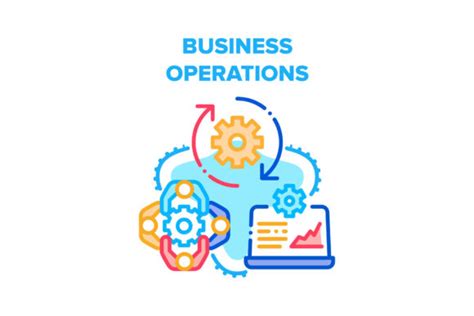 Business Operations Process Vector Graphic By Pikepicture · Creative