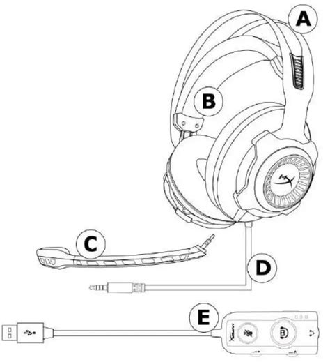 Hyperx Hx Hscrs Gm Na Cloud Revolver Headset User Manual