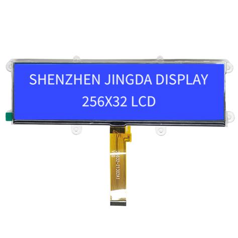Custom Graphic Lcd Module Blue Stn 25632 Dots Matrix Mono Lcd Display 256 32 256x32 Graphic Lcd