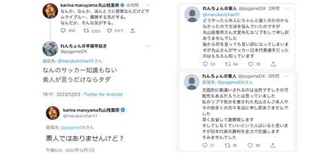 【サッカーw杯】丸山桂里奈さんに「サッカー知識もない素人」リプで騒動 本田圭佑選手のワードだった？ Nnjニュース