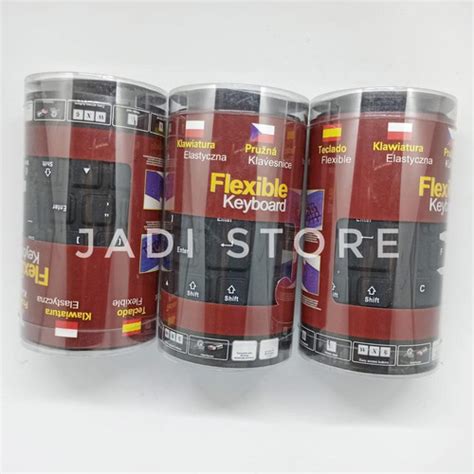 Jual Keyboard Elastis Keyboard Gulung Keyboard Flexibel Keyboard Lipat Anti Air Keyboard Mini