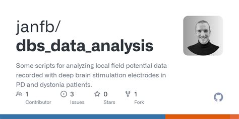 Github Janfb Dbs Data Analysis Some Scripts For Analyzing Local Field Potential Data Recorded