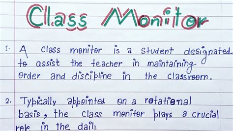 Monitor In English At Jeremy Fenner Blog
