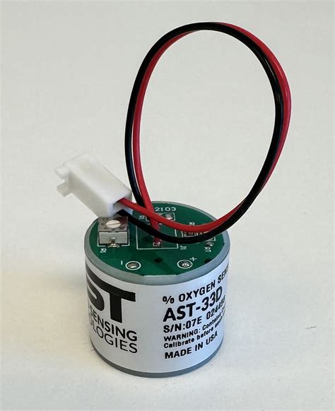 Ast 33d Diving Oxygen Sensor Applied Sensing Technologies
